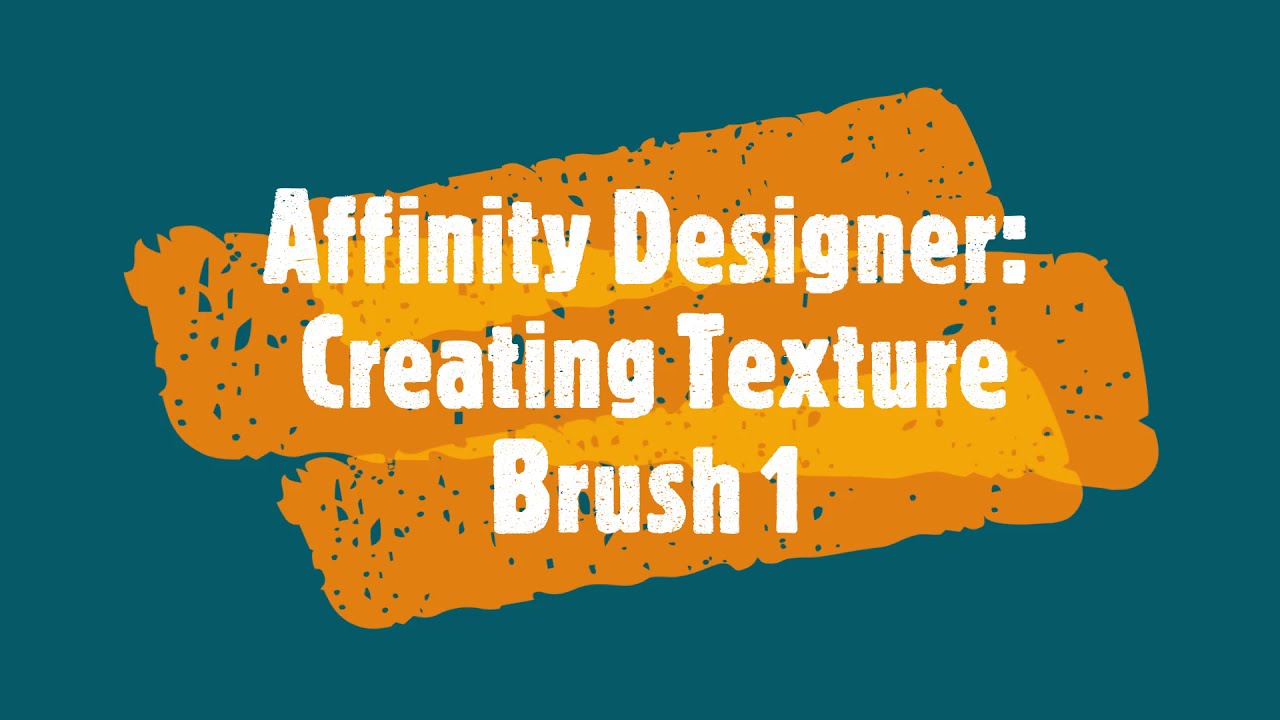 Affinity Designer Creating Texture Brush 1