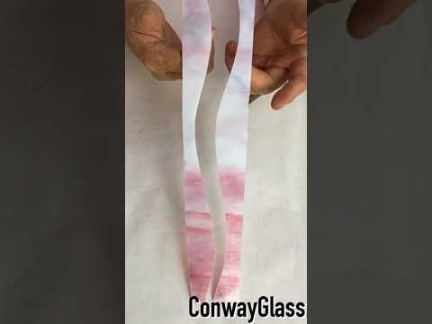 Cut Textured Glass Using Running Pliers
