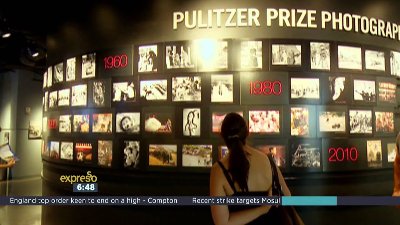 Graeme visits the Newseum in Washington D.C