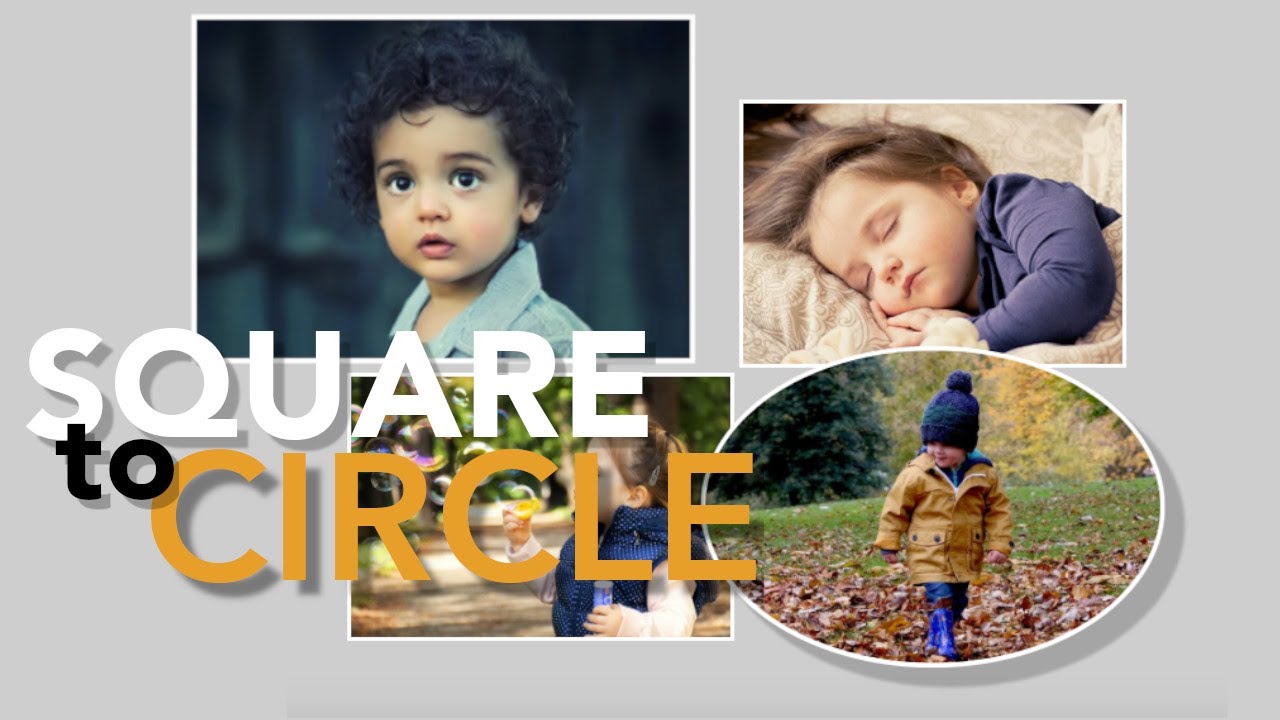SQUARE TO CIRCLE IMAGE ON HOVER WITH SMOOTH ANIMATION