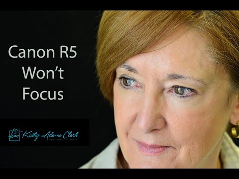 Canon R5 Failing to Focus – Kathy Adams Clark