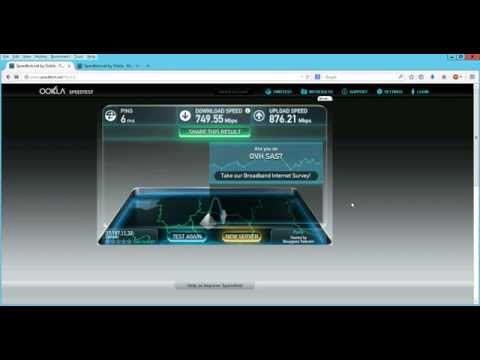 1gbps internet speed test