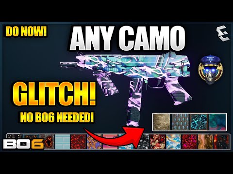 *NEW* EASY SOLO ANY CAMO SWAP GLITCH (BO6 NOT NEEDED) MW3 CAMOS on BO6 + MORE! -BO6 GLITCH