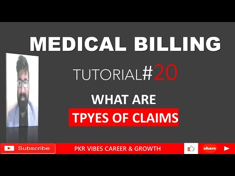Types of claims in Medical Billing. Basic Medical Billing. Basic AR. Healthcare claim.