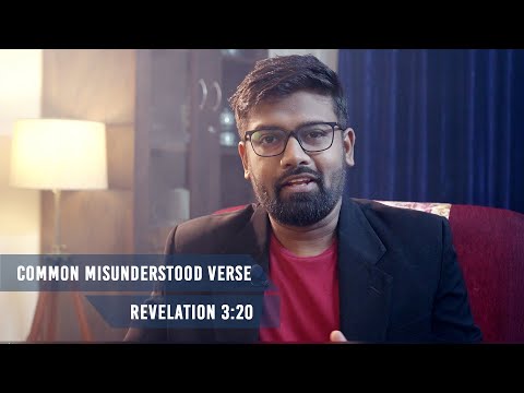REVELATION 3:20 I Common Misunderstood Verses | Abhishek Sarkar