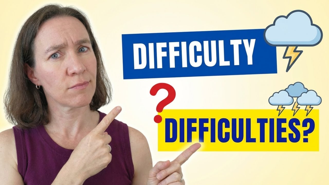 Difficulty Or Difficulties: Which Is Correct?