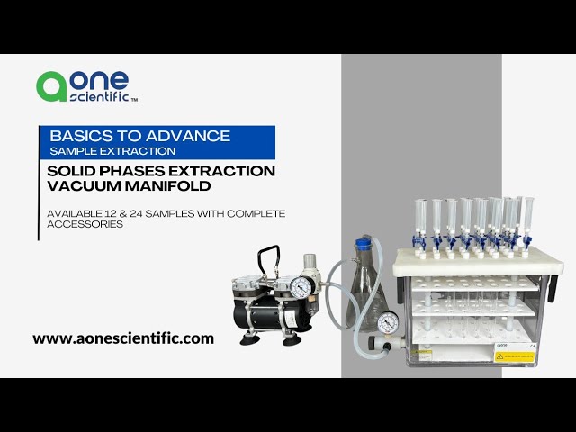 Solid Phase Extraction System system - Spe Vacuum Manifold 12 Port ...