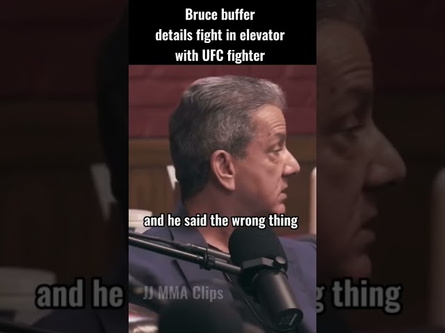 Bruce Buffer receives his fair share of flowers from fans as he deep ...