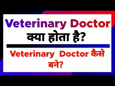 Veterinary Doctor Kya Hota Hai? | Doctor Kaise Bane? | In Hindi