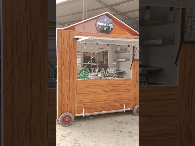 Hut Model Food Cart - Hut Design Food Stall Cart 8x5Ft Manufacturer ...