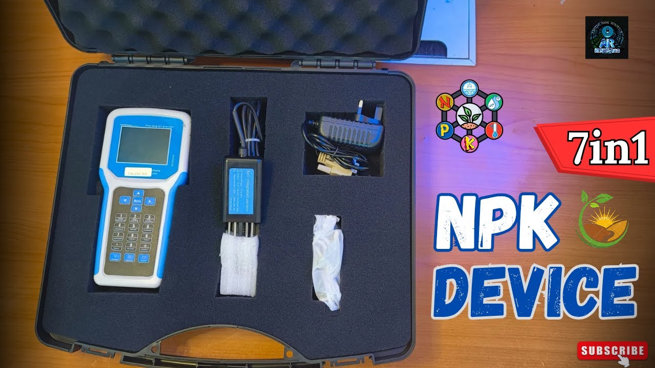 Ultimate 7in1 Soil Tester | NPK, pH, EC, Moisture & Humidity #SmartFarming #SoilHealth #7in1