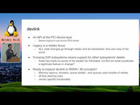 Netdev 0x18 - Driver and H/W APIs Workshop