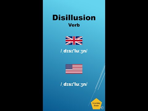 Disillusion meaning pronunciation and synonyms #Shorts