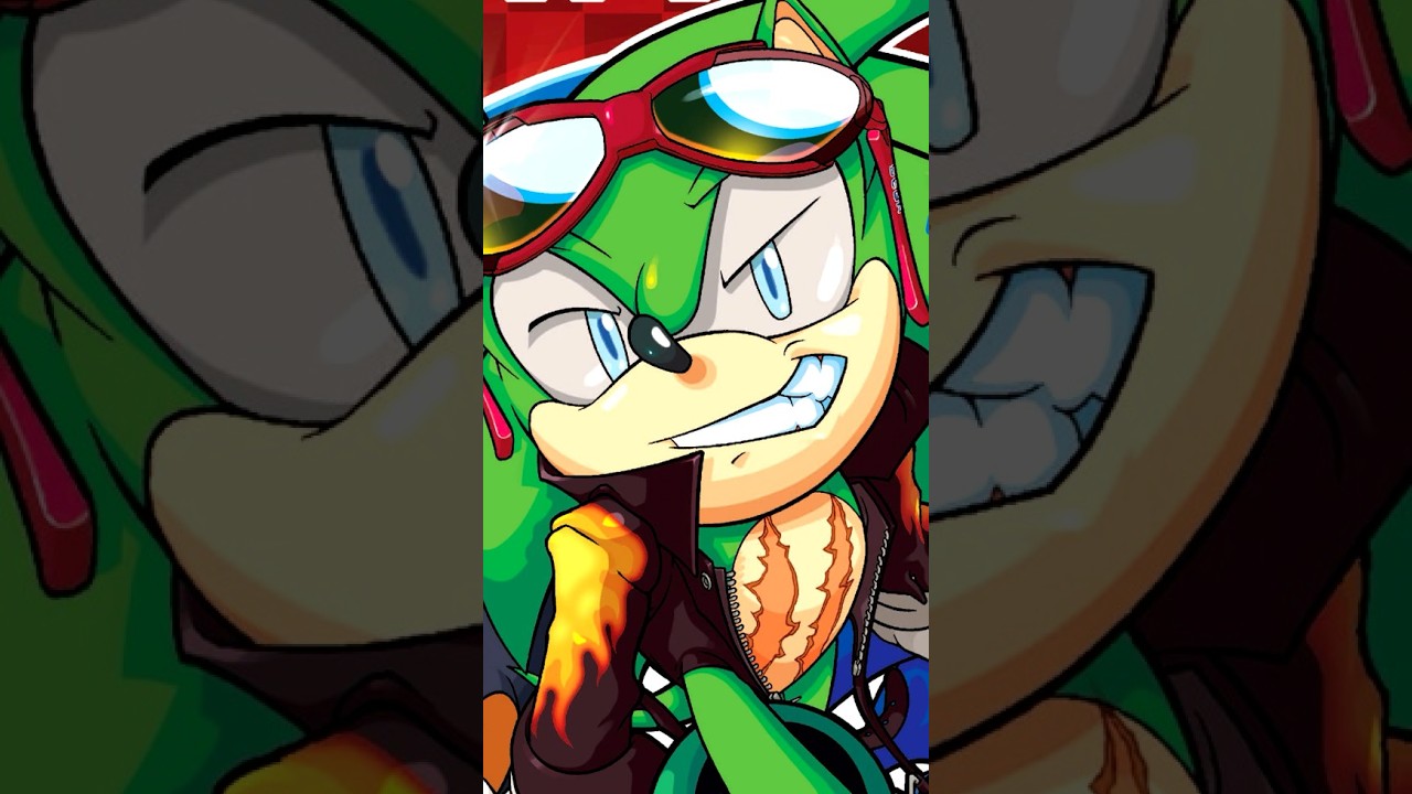 Cut Moebius Characters #sonicthehedgehog #scourgethehedgehog #archiesonic