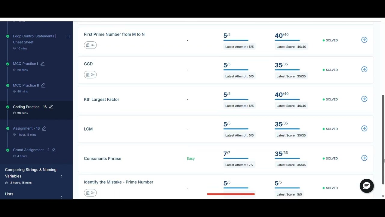Python | Coding Practice-16 | Loop Control Statements | NxtWave | CCBP 4.0