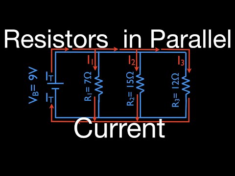 Resistors in Electric Circuits (15 of 16), Calculating Current for Parallel Resistors