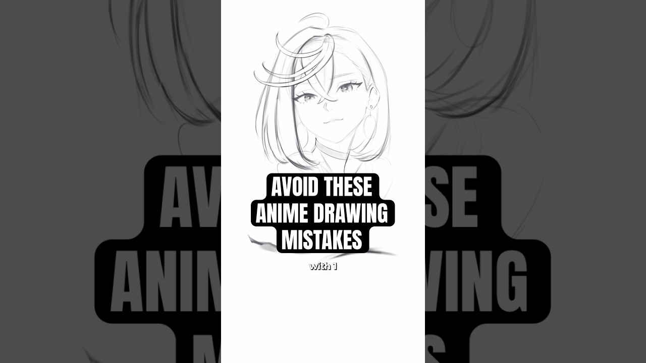 You MUST Avoid These Mistake When Drawing Anime Faces