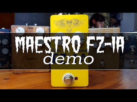 Maestro FZ-1A Clone DIY Guitar Sound Demo