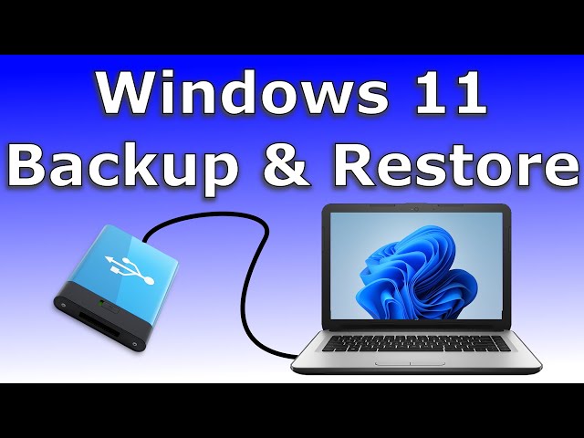 How to create Windows backup on your laptop?