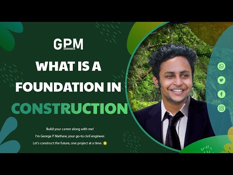 What is a Foundation in Construction? | Civil Engineering Basics Explained