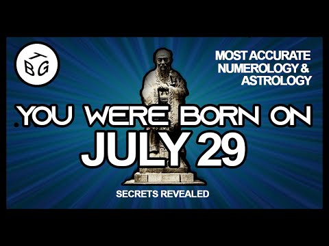 Born on July 29 | Numerology and Astrology Analysis