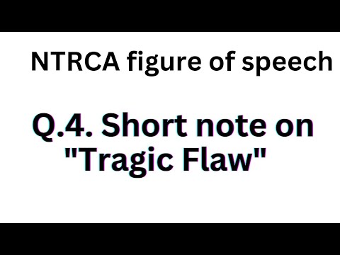 Tragic flaw