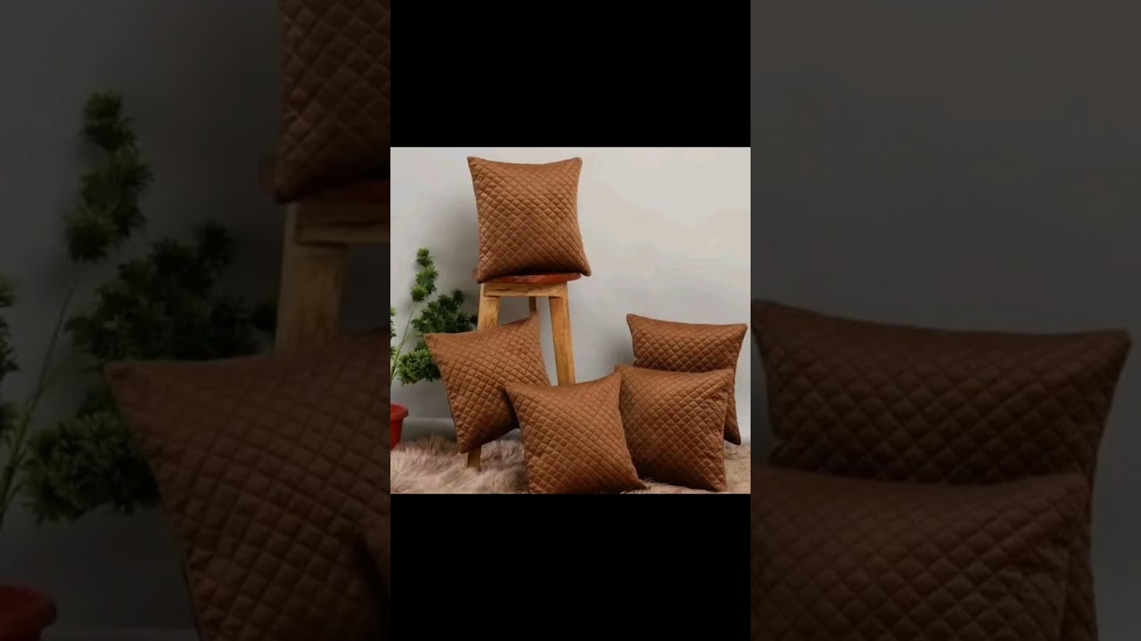 Luxury Velvet Cushion Covers - Set of 5 (16x16 inches)Transform your living space RS 500