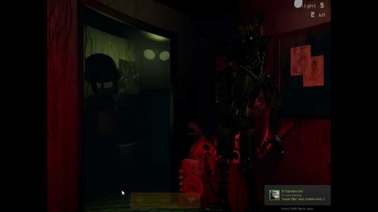 [Five Nights at Freddy's 3] Phantom Foxy Jump Scare