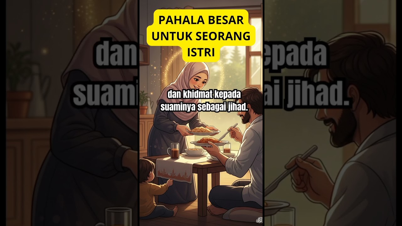 “Istri Ini Dapat Pahala Luar Biasa! Rahasia yang Banyak Wanita Tidak Tahu 😭”