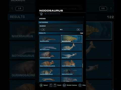 How to pronounce: Nodosaurus 🔊 #jurassicworldevolution2 #jwe2 #jurassicworld