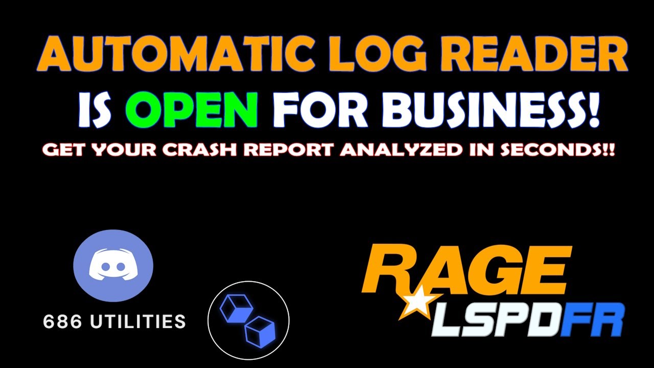 686 Utilities | Auto Log Reading for LSPDFR Crashes | #lspdfr #gtav