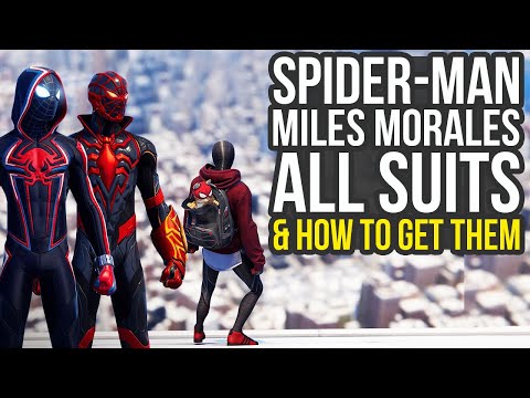 Spider Man Miles Morales All Suits & How To Get Them (Spiderman Miles Morales All Suits)