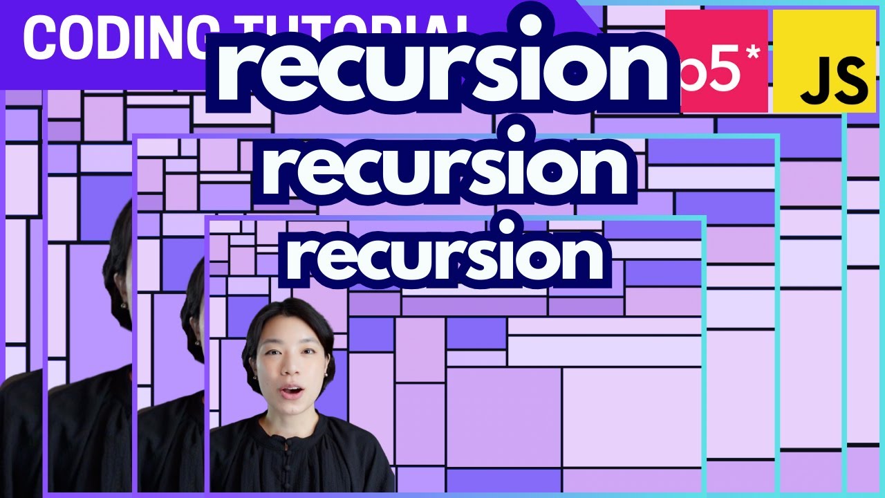 p5.js Coding Tutorial | Recursive Pattern (Recursion)