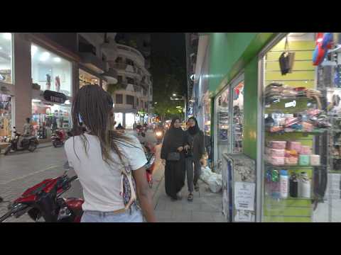 Male Maldives Nightlife Tour 2025 4K