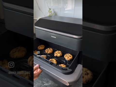 Test des cookies avec le nouveau COSORI Air Fryer 10L Twinfry #france #cosori #food #cookies #shorts