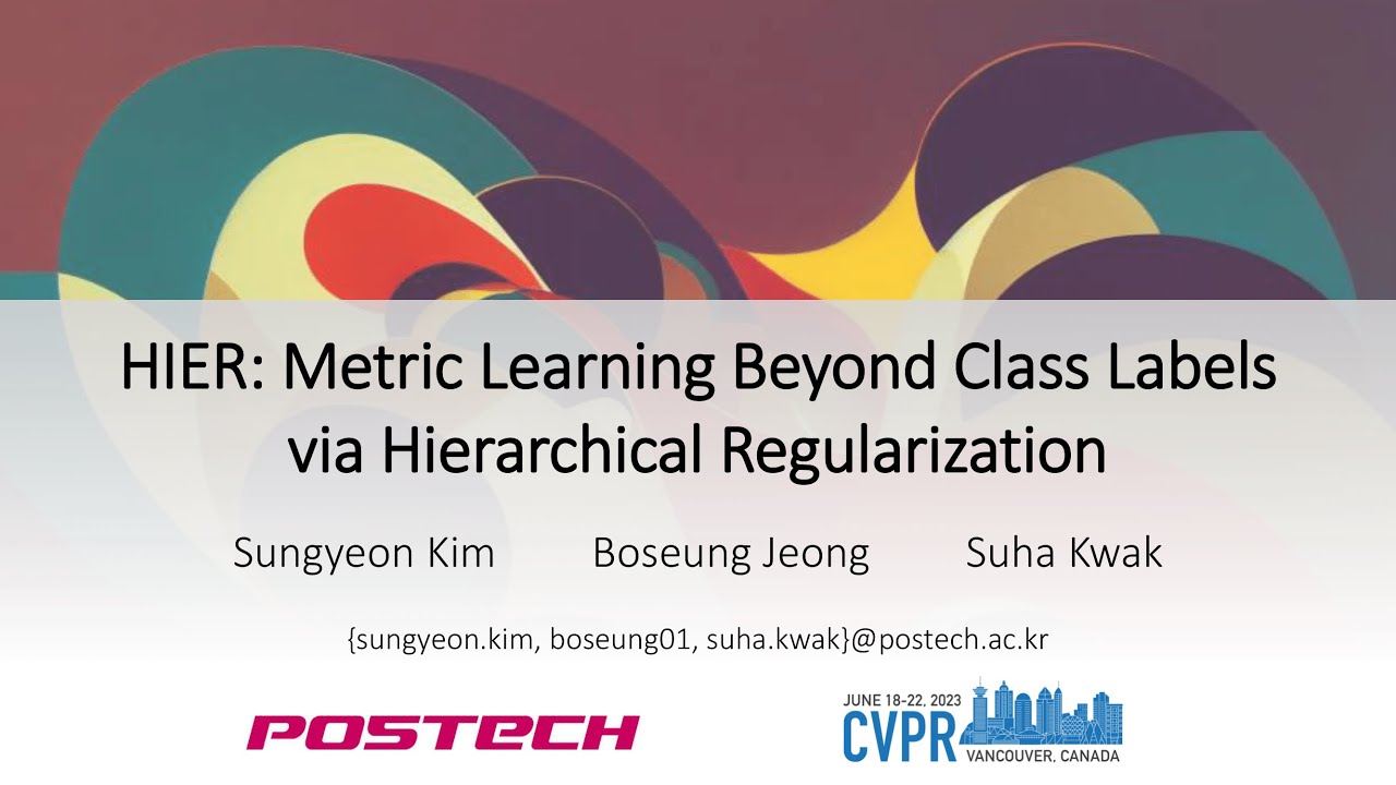 [CVPR'23] HIER: Metric Learning Beyond Class Labels via Hierarchical Regularization