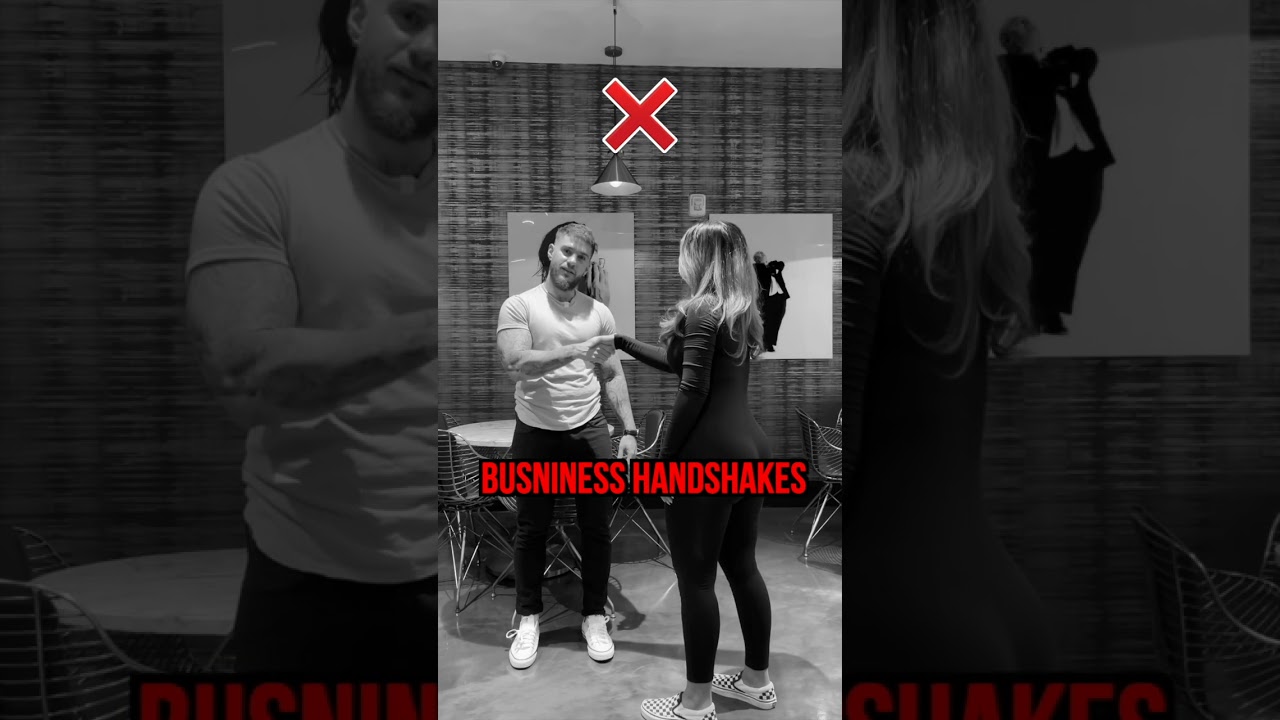 How To Greet The Girls You're Interested In (The Perfect Hand Shake) #shorts