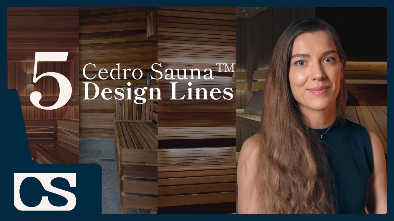 5 Stunning Sauna Design Lines by Cedro Sauna™