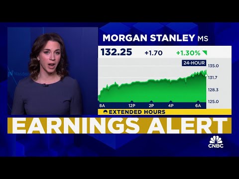Morgan Stanley tops estimates on strong equities and fixed income trading revenue