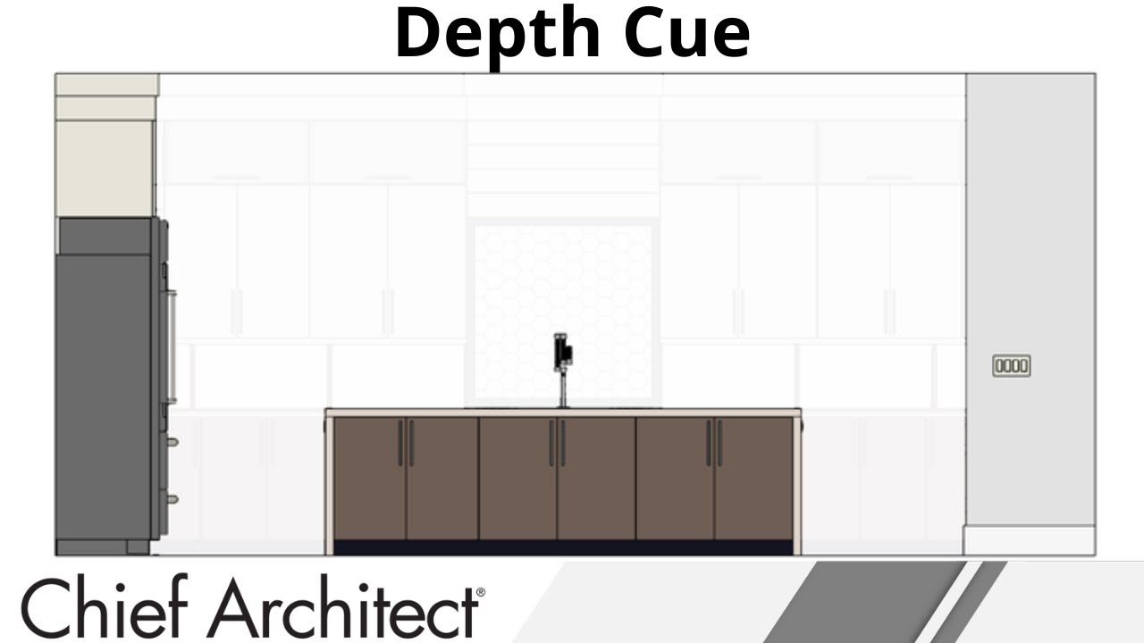 Creating Elevations using the Depth Cue