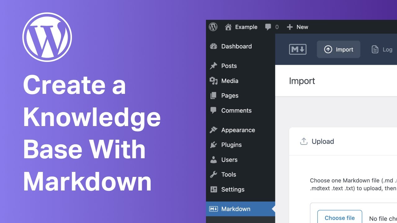 Building a Knowledge Base in WordPress Using Markdown Files