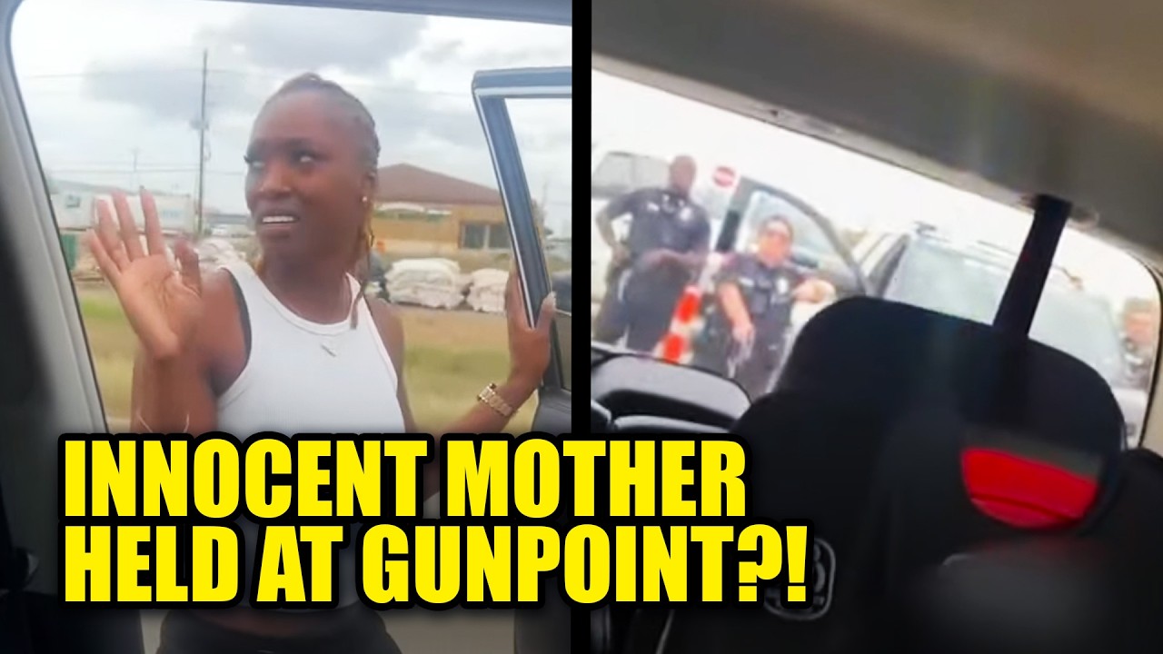 WATCH: Cops Hold Innocent Black Mom at GUNPOINT in Front of Child