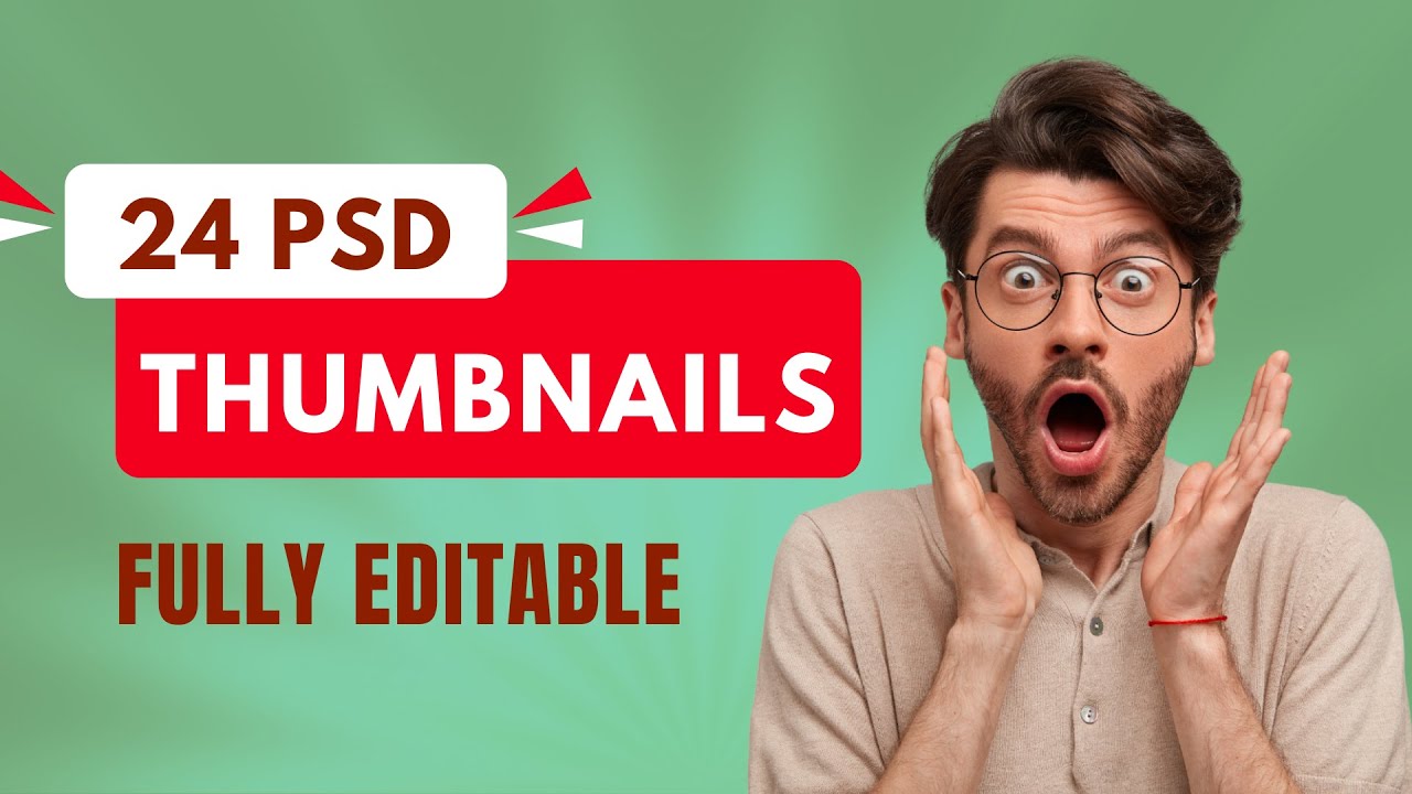 Business YouTube Thumbnails in PSD Vol 2