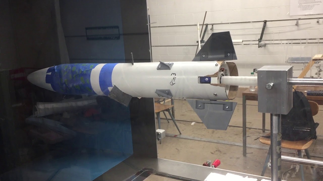 Roll Stability Controller: Wind Tunnel Test