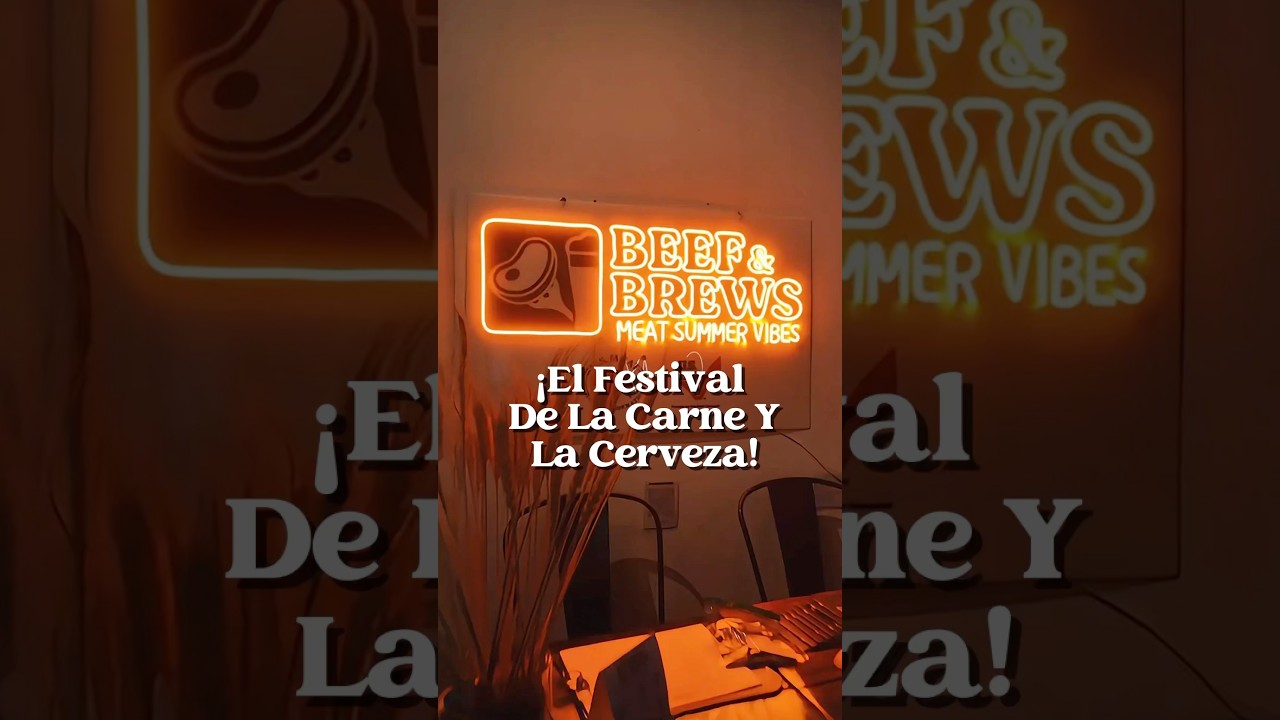 El festival de la carne y la cerveza
