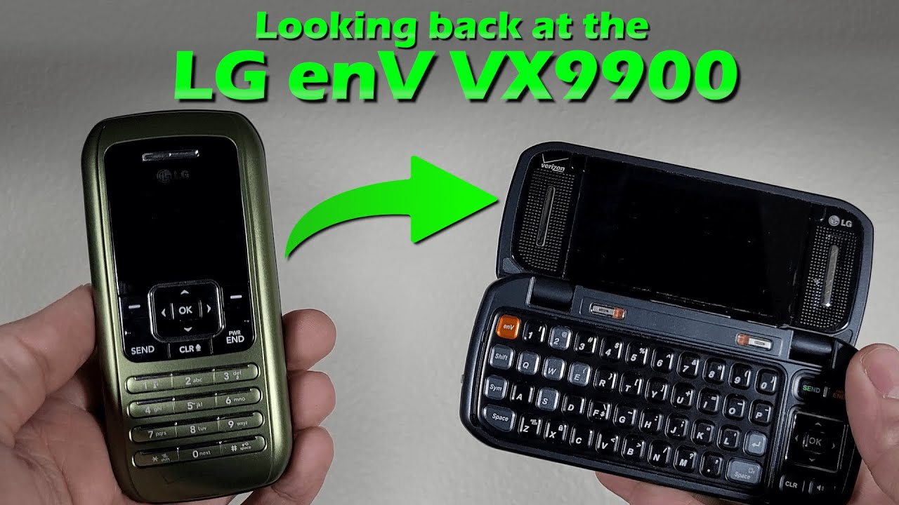 2006's QWERTY Darling Phone (LG enV VX9900)