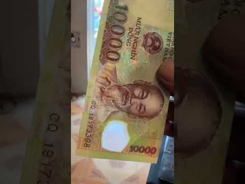 #10000 #VietnameseDong #polymerNote #experientallearning #ytshorts #babavali