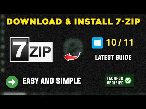 How to Download and Install 7-Zip on Windows PC - Full Guide