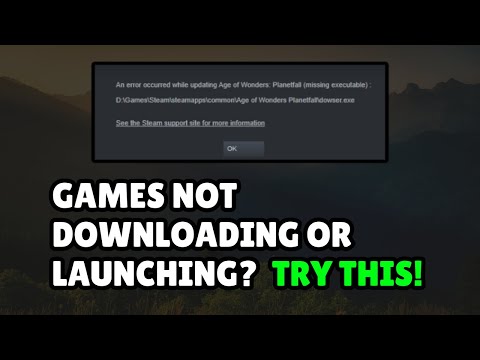 How to Fix Missing Executable File on Steam, Games Not Downloading or Launching? (Step By Step)