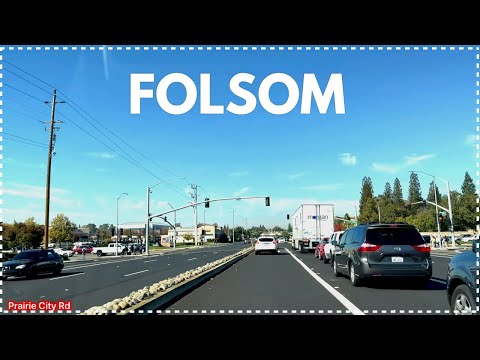 FOLSOM CALIFORNIA, ( Iron Point Rd. ) DRIVING TOUR, USA